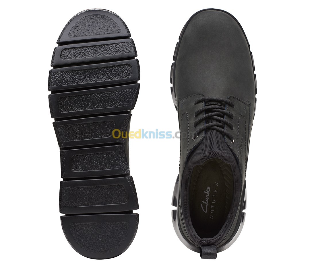 CLARKS Nature X Two Black Nubuck - Alger Algeria