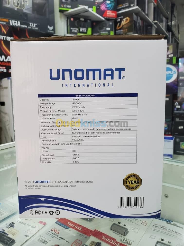 ONDULEUR UNOMAT UM IEC 1500VA - Alger Algeria