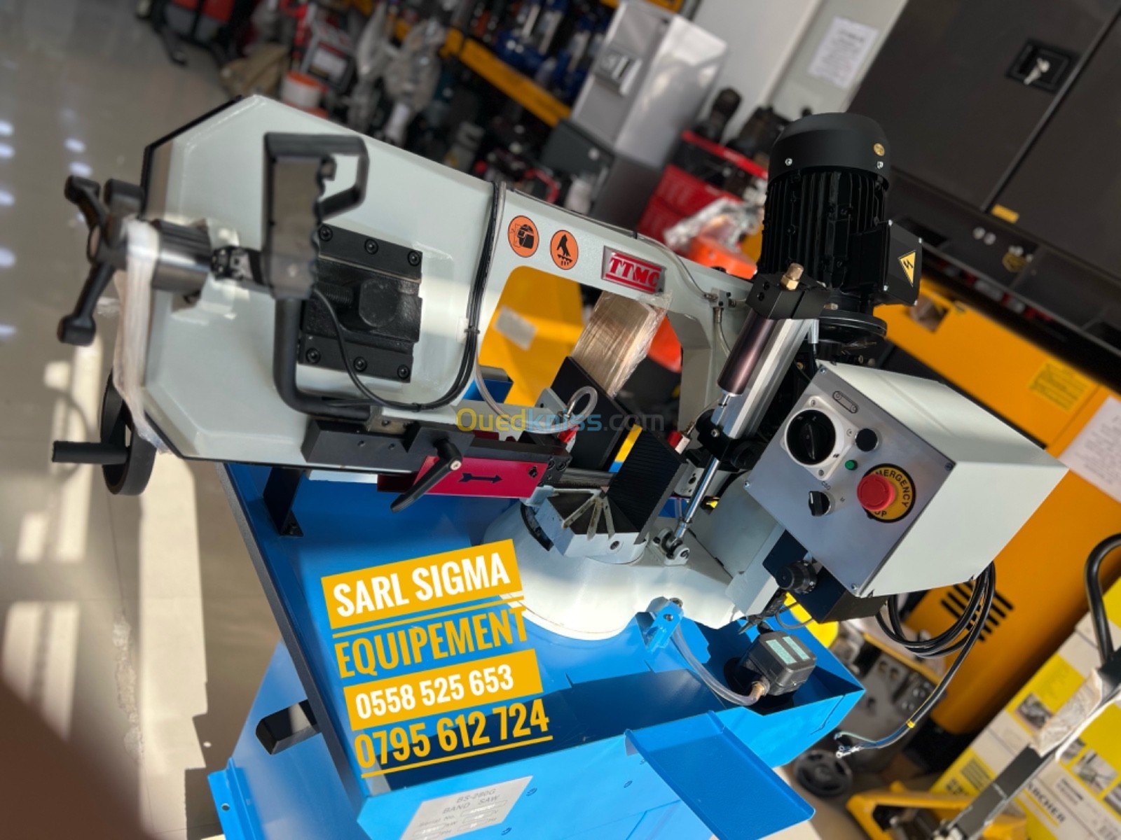 SCI A MÉTAUX / SCIE MÉCANIQUE / SCIE A RUBAN - Constantine Algérie