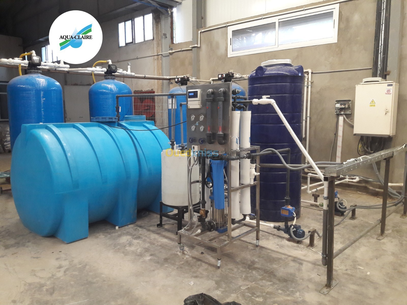 Fabrication, installation et maintenance des équipements de traitement des eaux. - Alger Algérie