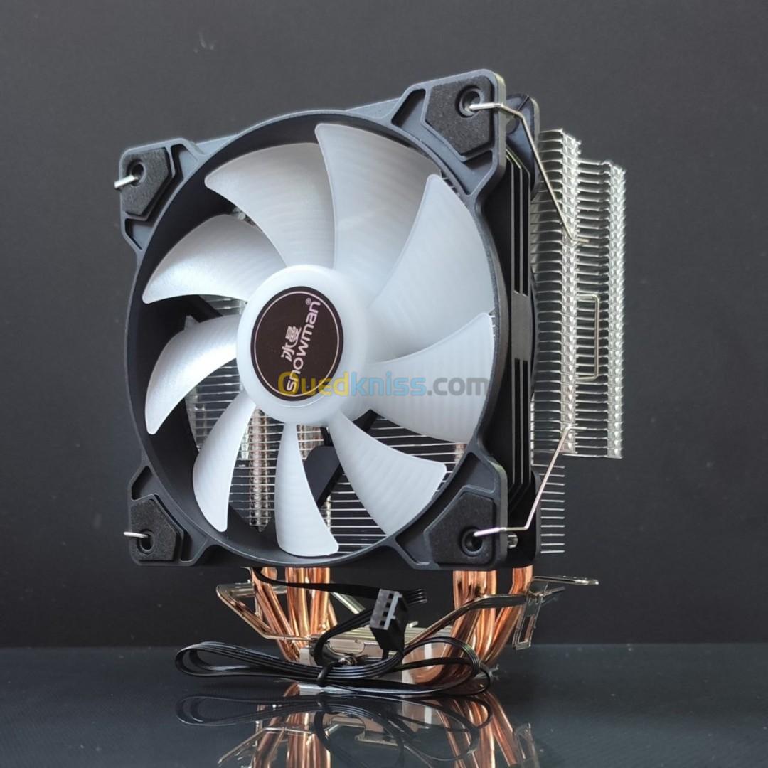 Snowman MT4 Quiet 4-Pipe CPU Cooler Fan, - الجزائر الجزائر