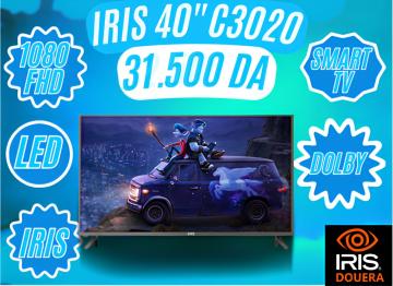 TV IRIS 40 C3020 SMART OS 40POUCES FHD Alger Douera - Ouedkniss.com - Algérie
