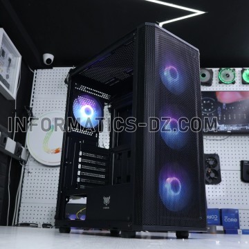 Hybrok Carbon ARGB 4 Fans Mid-Tower PC Case الجزائر الجزائر وسط - واد ...