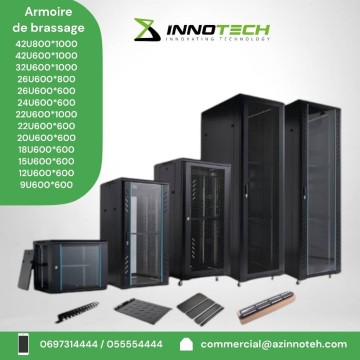 Armoire de brassage 42U 32U 24U 22U 20U 18U 15U 12U 9U 6U armoire ...