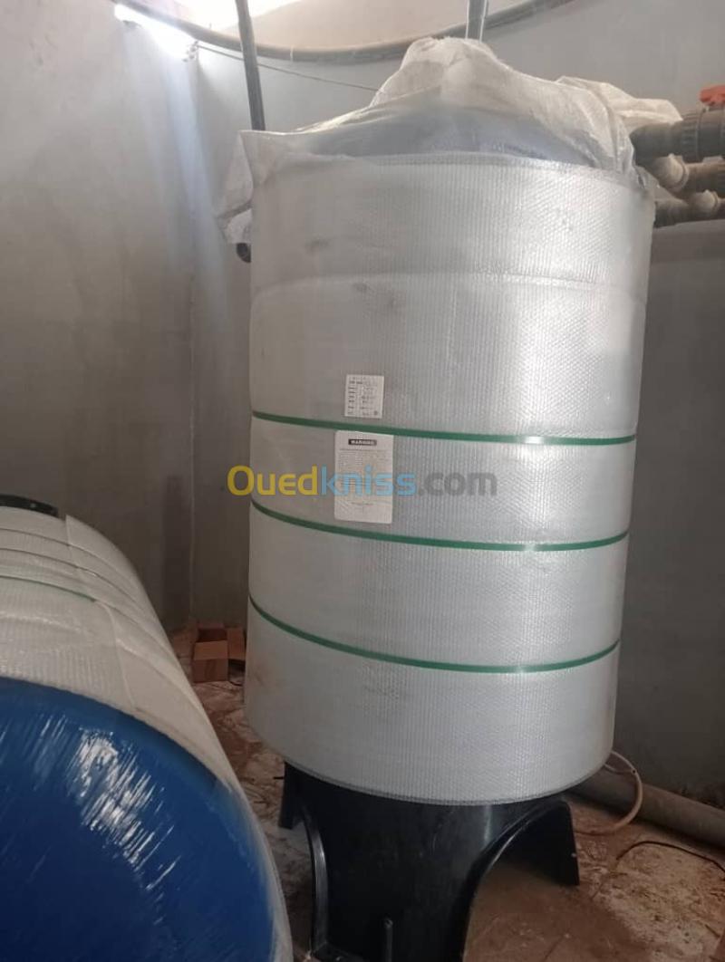 Traitement d'eau osmose inverse adoucisseur filtre à sable vannes clacks filtre à charbon résine ...