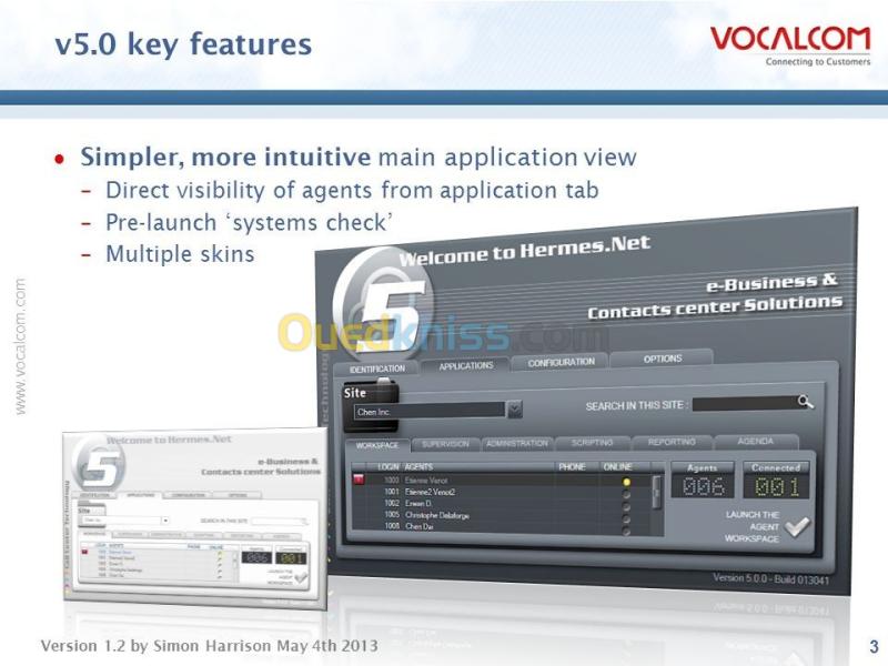 serveur vocalcom hermes - Oran Algérie