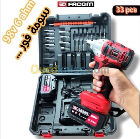 Clé à choc FACOM 98V + falaise 33pce Alger Bab ezzouar - Ouedkniss.com - Algérie