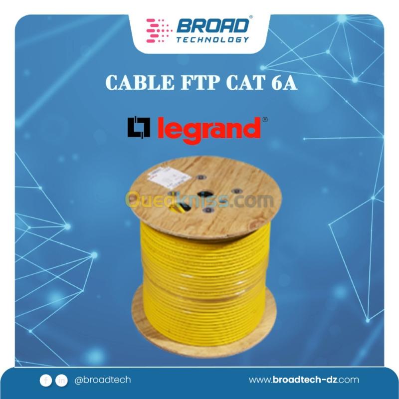 CABLE FTP CAT6A T/500M Réf: LEG 32778 LEGRAND - الجزائر الجزائر