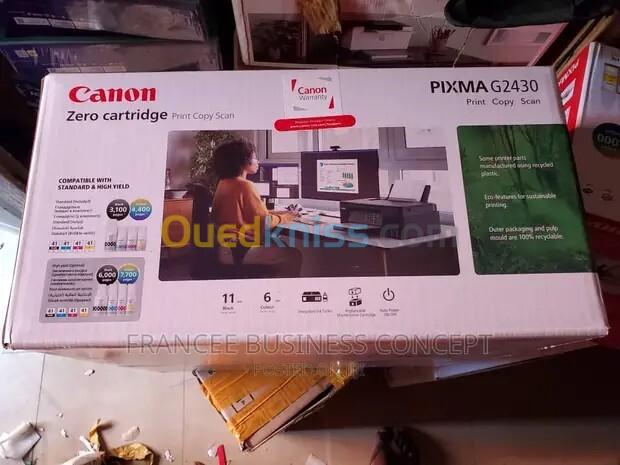 Canon PIXMA G2430 A4 Imprimante à réservoir jet d'encre multifonction ...