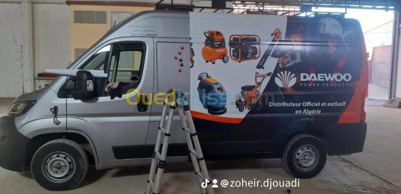 impression bâche /autocollant/ One Way Alger Bordj el kiffan ...