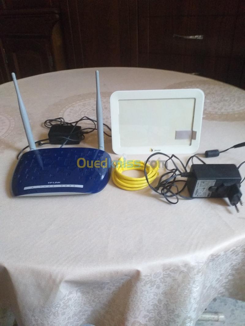 TP-LINK TD-W8960N | Modem routeur ADSL2+ WiFi N 300 Mbps+Modem Djaweb ...
