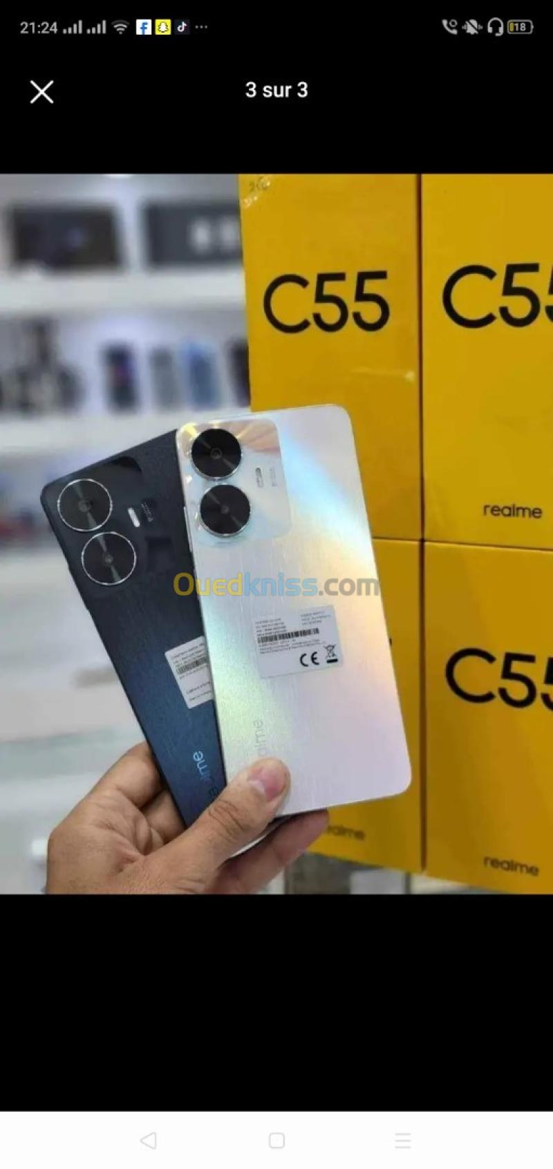 Realme C55 Adrar Adrar - Ouedkniss.com - Algérie