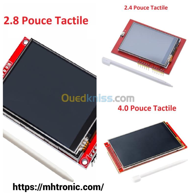 Arduino Afficheur Tactile Lcd Tft 2 4 2 8 4 0 Pouce Avec Stylo Blida Blida