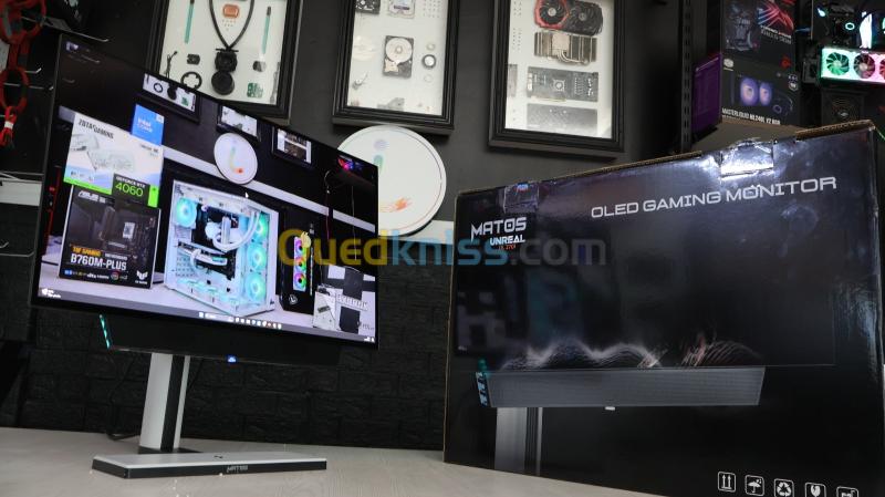 Matos UNREAL OLED 2K 27'' 240Hz 0.03Ms Ultra-SLIM Design - Alger Algérie