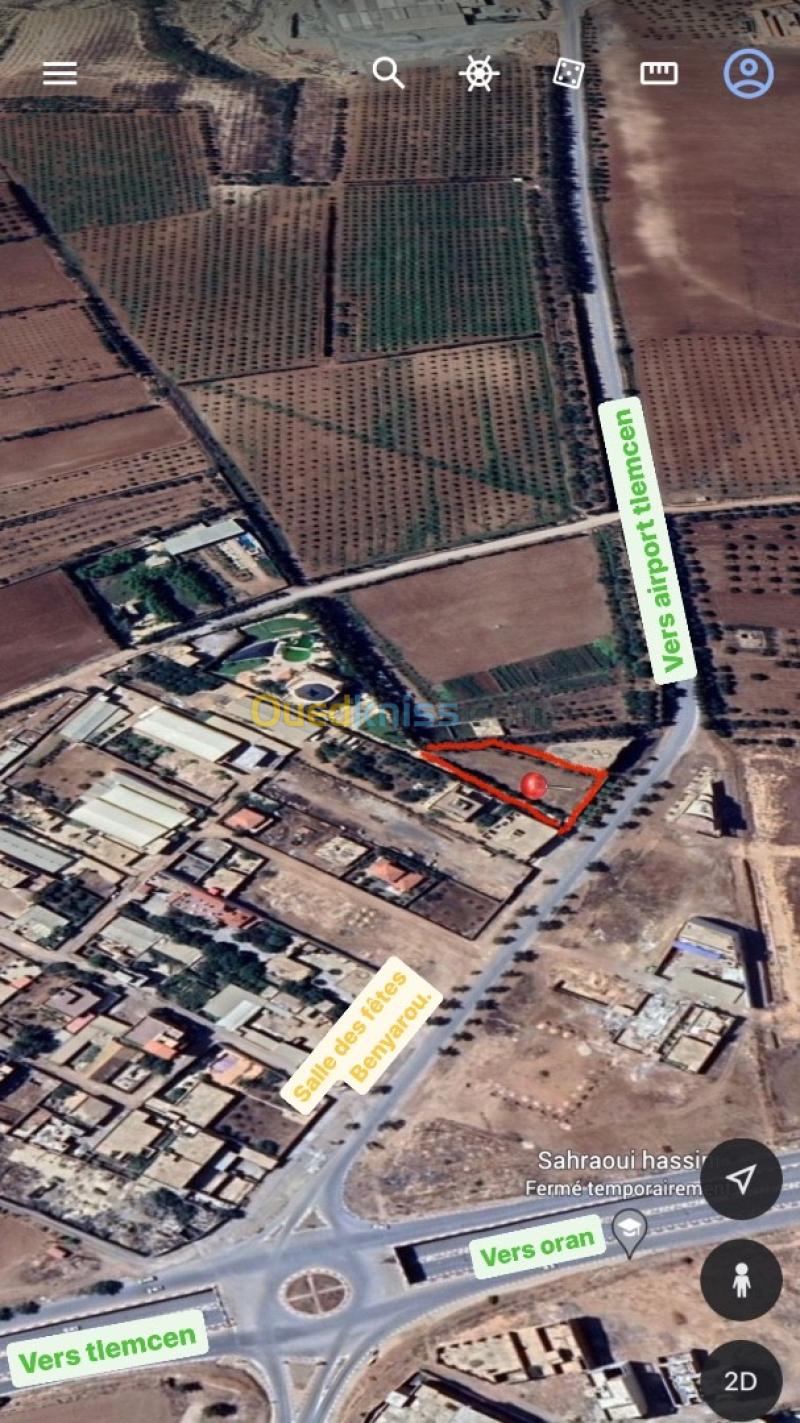 Vente Terrain Tlemcen Remchi - Tlemcen Algérie