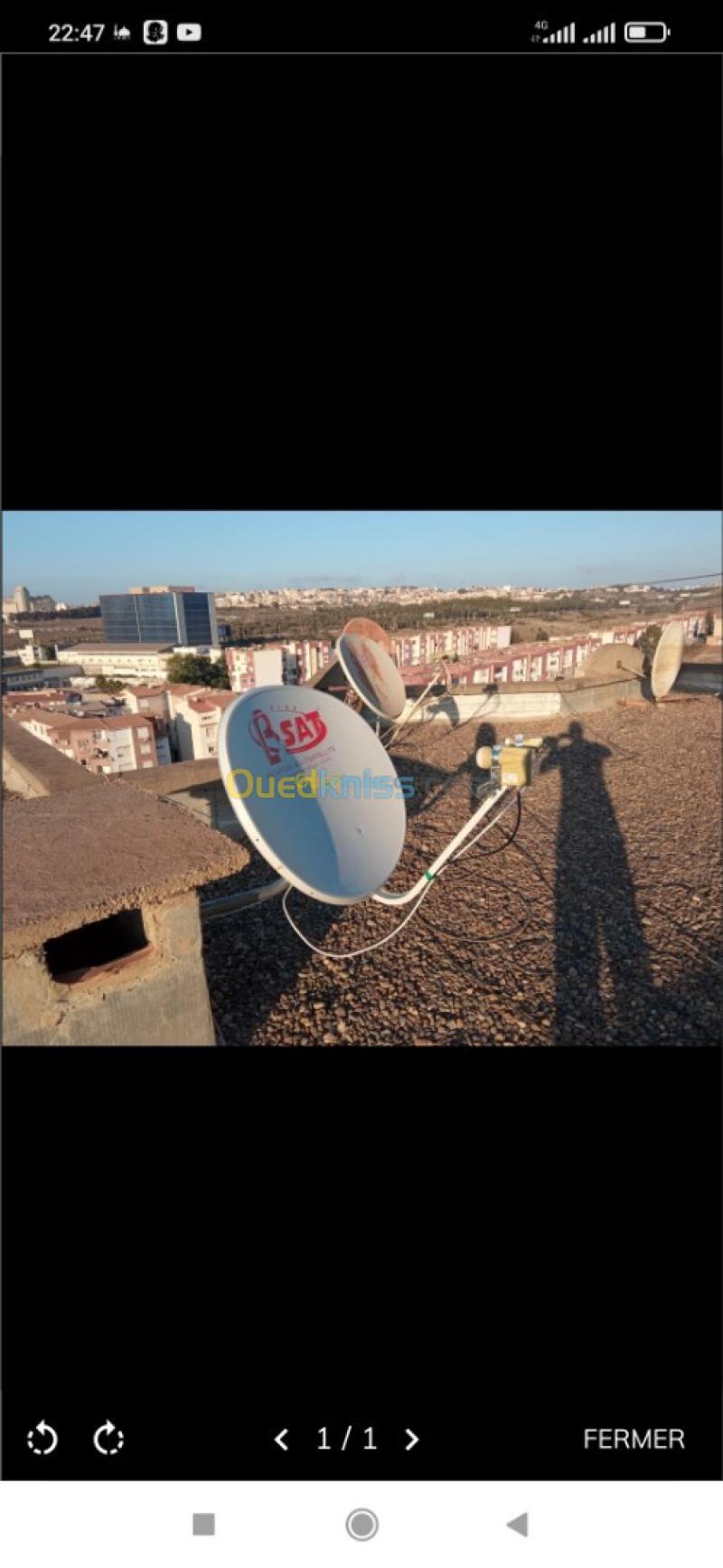Installation de parabole et rechargement de abonnement et IPTV Alger Ain benian - Ouedkniss.com ...