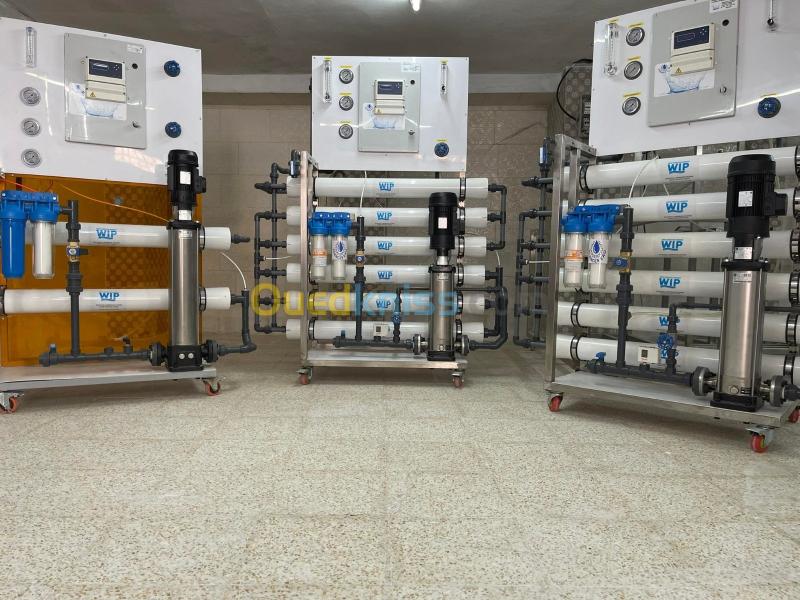 Station d'osmose inverse محطة انتاج الماء المقطر - Alger Algérie